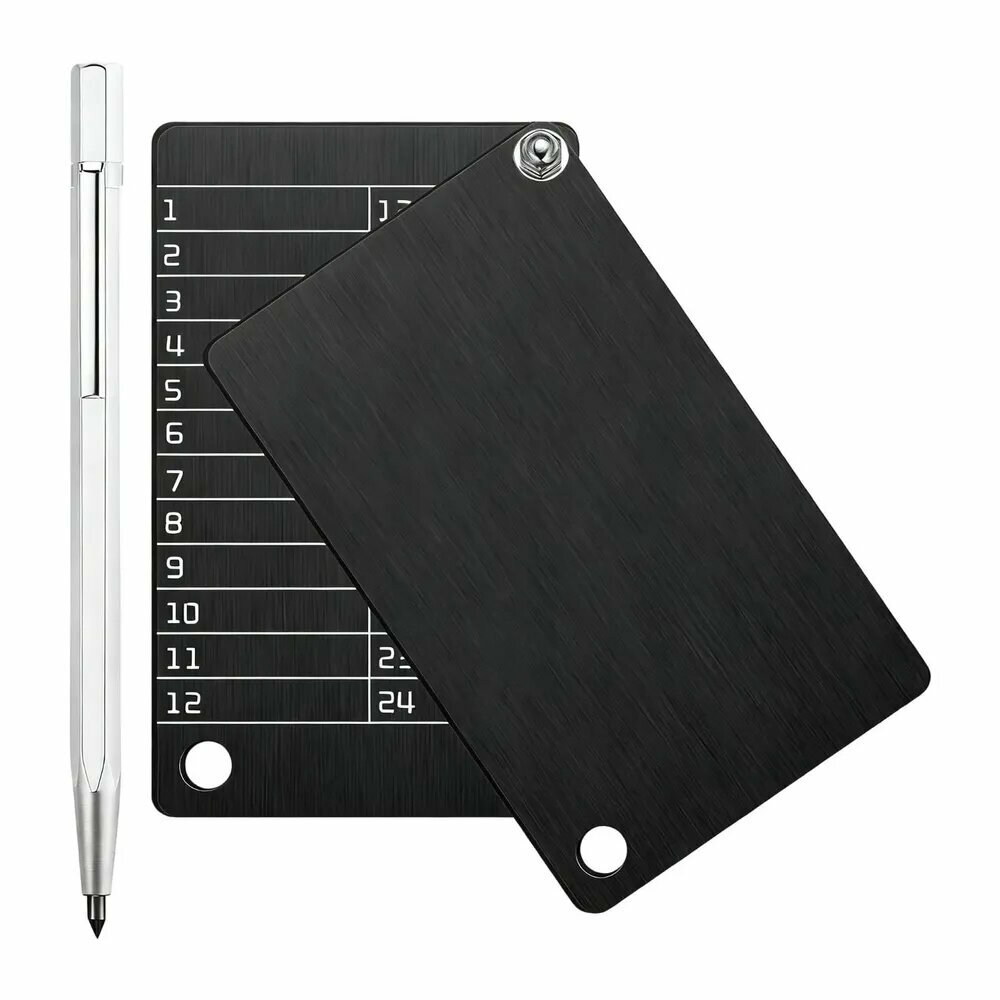 Криптокошелёк холодного хранения с ручкой для маркировки