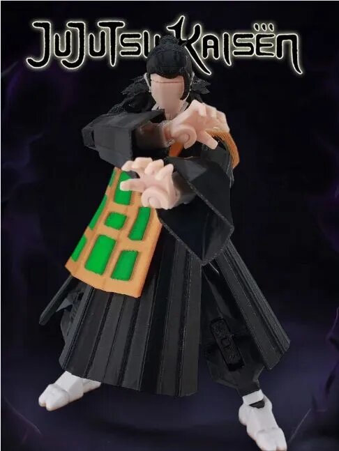 Jujutsu Kaisen (Kenjaku-14cm) Lucky Dummy 13,3D-печатный Подвижный Манекен