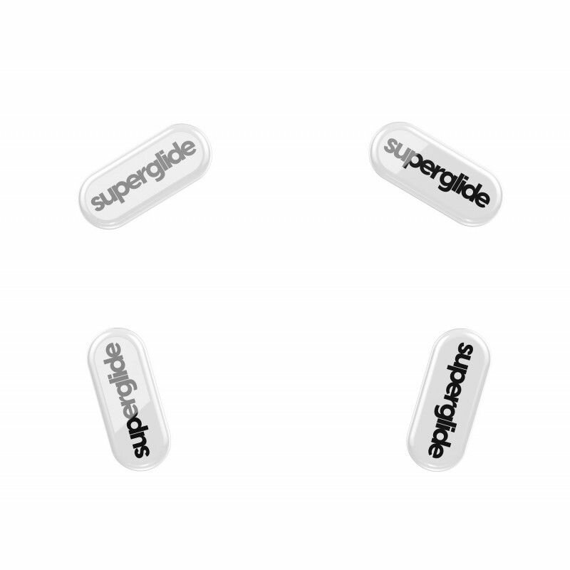 Стеклянные глайды (ножки) для мыши Superglide для Logitech G304/305 White