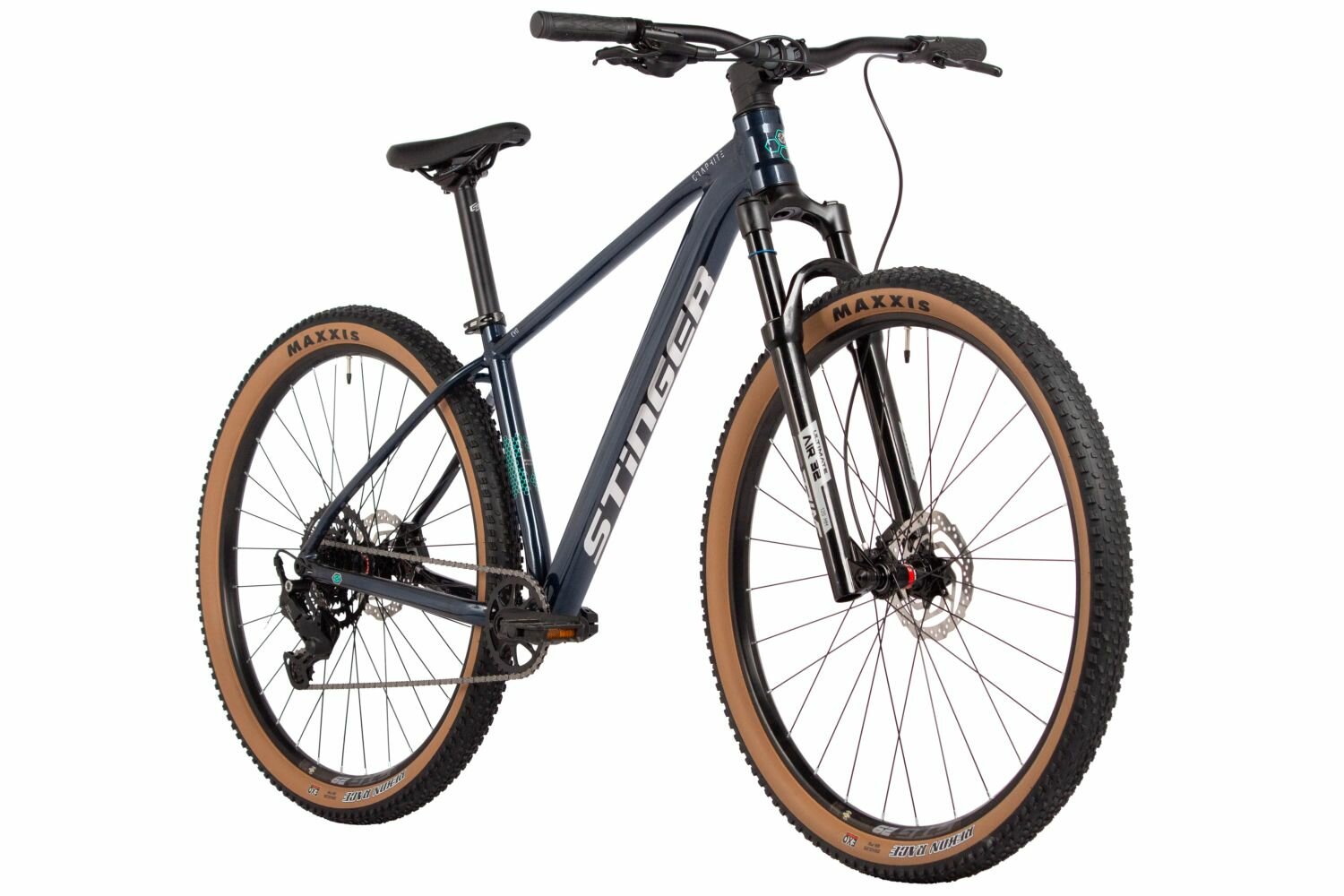 Велосипед горный STINGER 29" GRAPHITE EVO синий, алюминий, размер LG