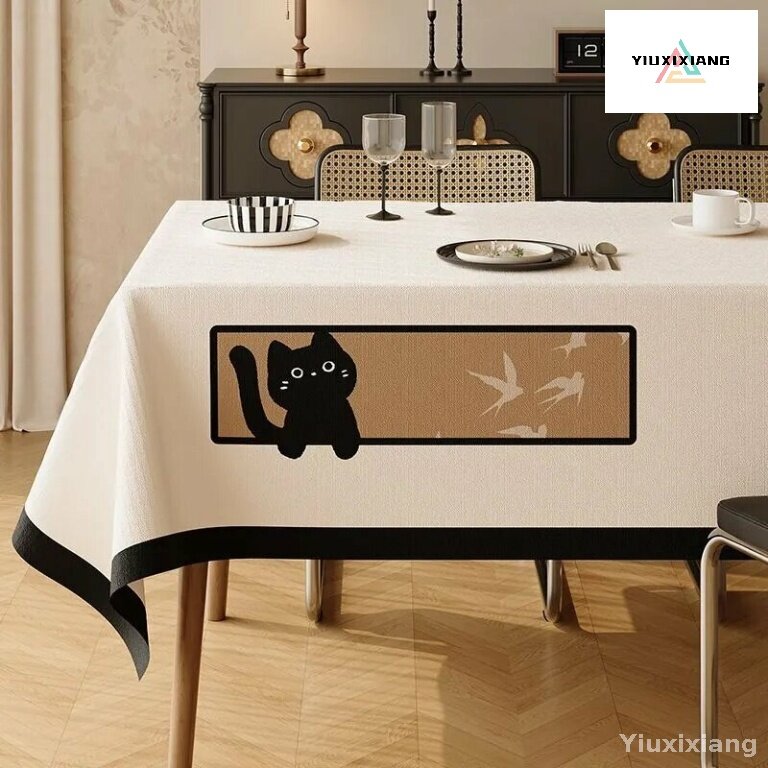 Эксклюзивная скатерть 140x220 см из поливинилхлорида