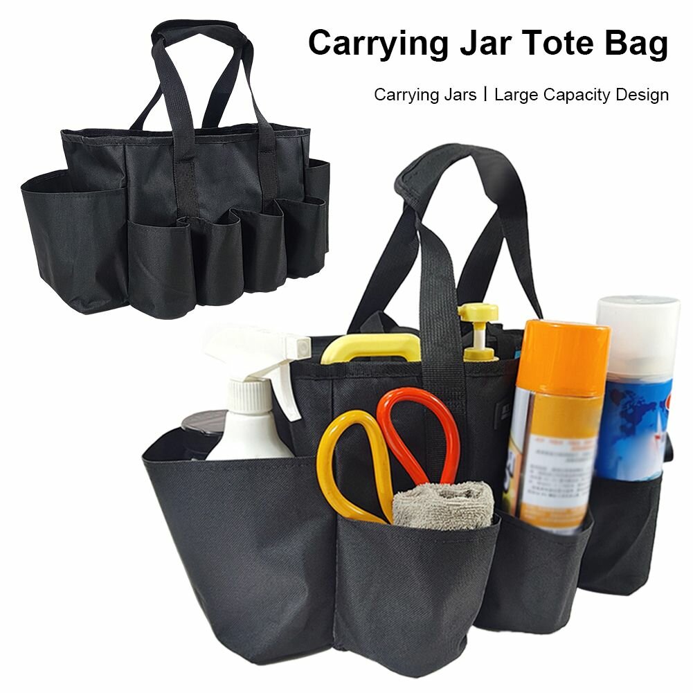 Многофункциональная сумка-органайзер из оксфорда для инструментов, бытовой химии и аксессуаров