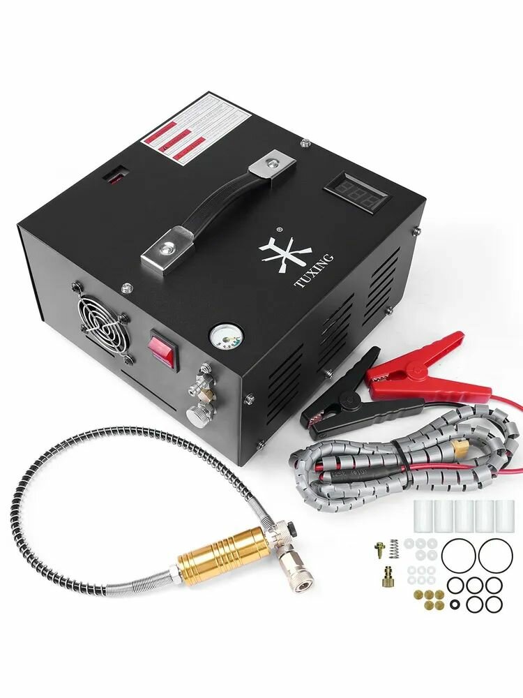 Kомпрессор Bоздушный Для PCP Насос высокого давления Встроенный трансформатор 220в 12в 300 бар