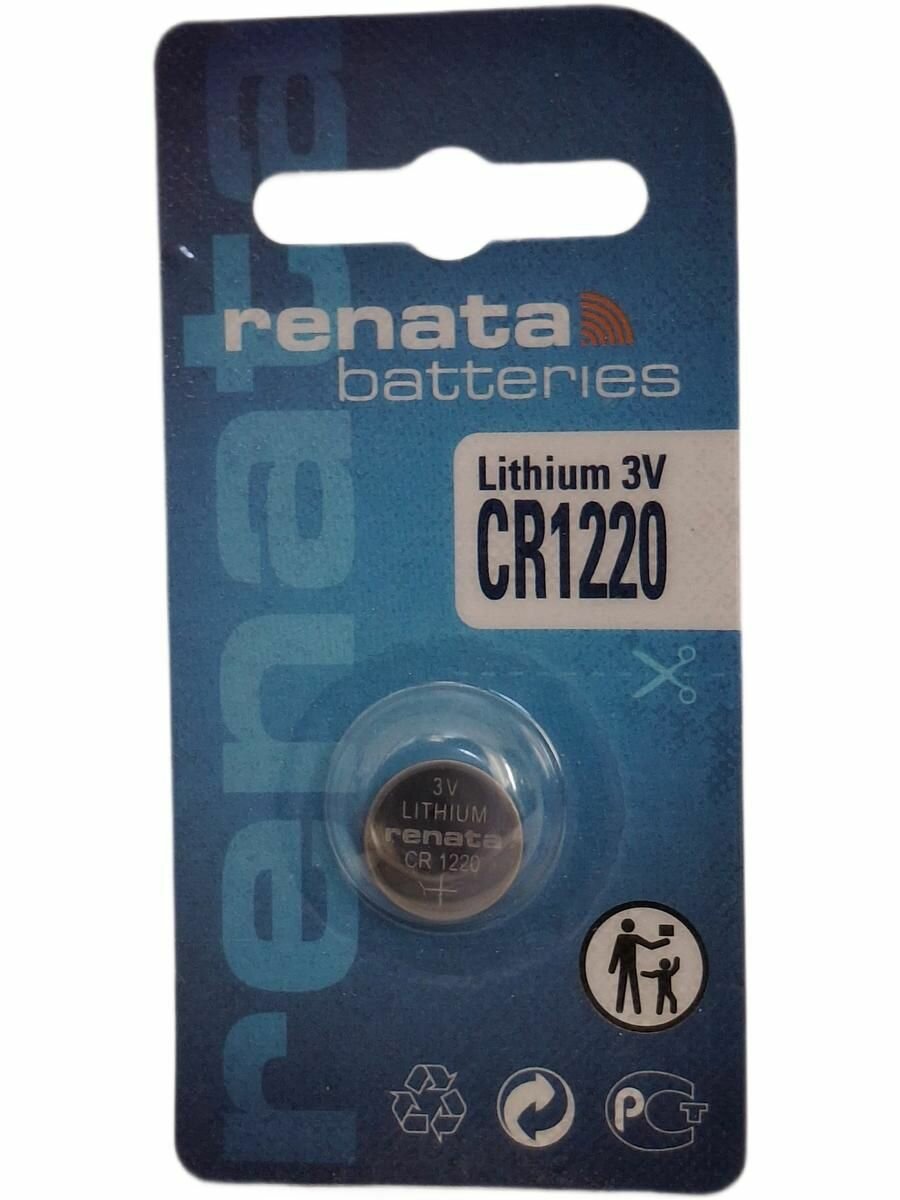 BR1220 Батарейки RENATA CR1220 , 1 шт
