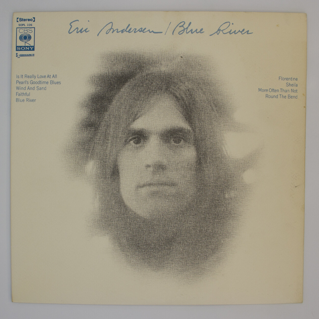 Виниловая пластинка Eric Andersen - Blue River, 1xLP, EX