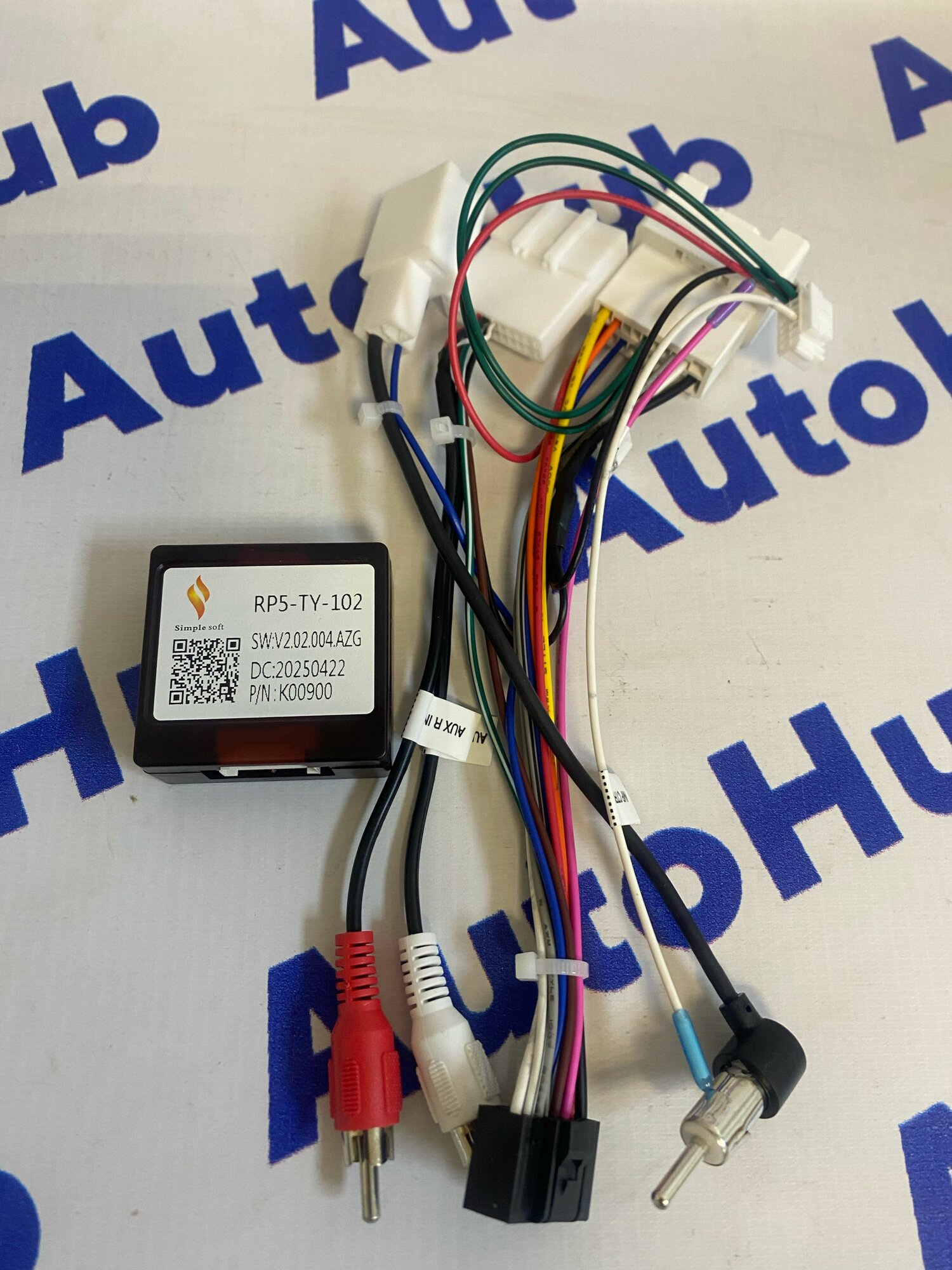 Комплект проводки c Canbus Toyota Simple Soft RP5-TY102 активатор звука тойота JBL Pioneer 2002+ для Android магнитол