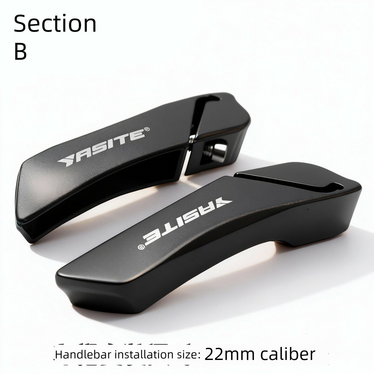 YASITE вспомогательный руль для горного велосипеда, вспомогательный руль, небольшой вспомогательный руль, цельный