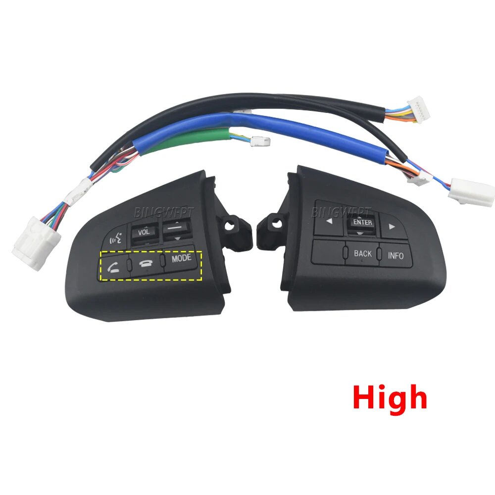 : Кнопка управления аудиосистемой, круиз-контролем и Bluetooth на руле для Mazda 3/5, CX7 BL 2008-2013 гг. – Аксессуар для стайлинга автомобиля