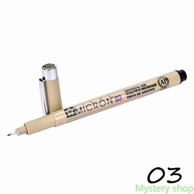 Капиллярная ручка линер Sakura Pigma Micron 03 (0.35 mm)