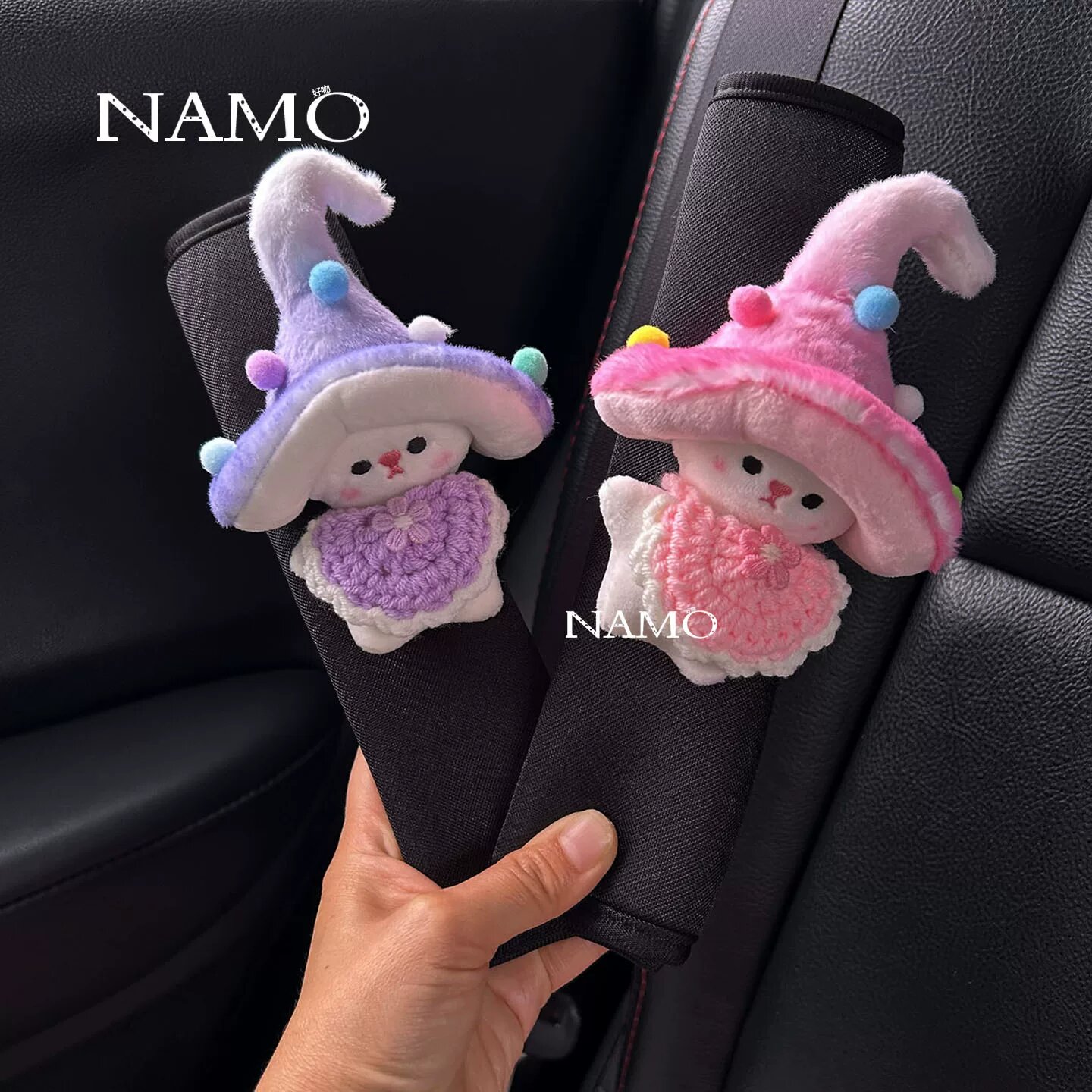 Мягкий улучшенный вручную сшитый защитный чехол для ремня безопасности, предотвращает перекручивание, подходит для всех