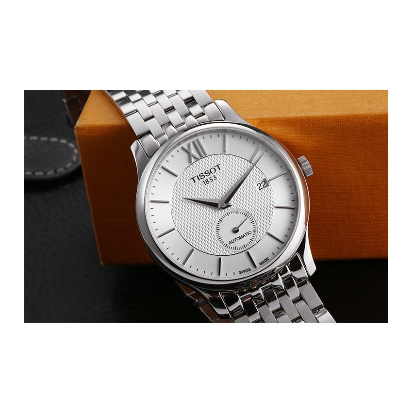 Наручные часы TISSOT, серебристый — фото 1