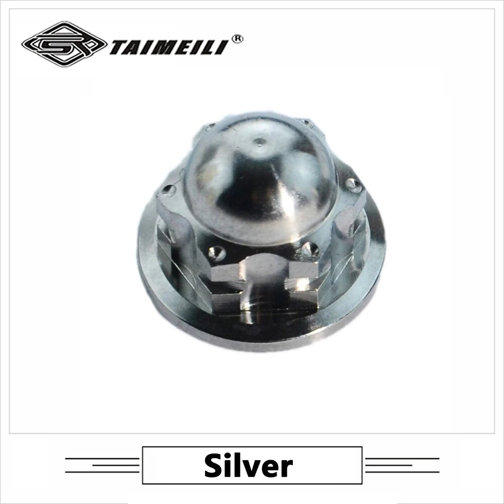 TAIMEILI колпачок из титанового сплава гайка узор колпачок гайка m8x1.25 M10x1. 25 М12X1,25 модернизированная ремонтная гайка 1 шт.