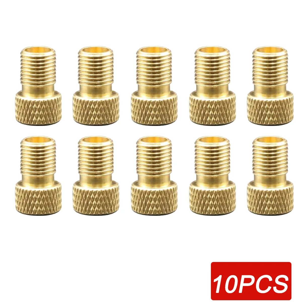 Адаптер Presta/Schrader 10шт, цвет: 10pcs2
