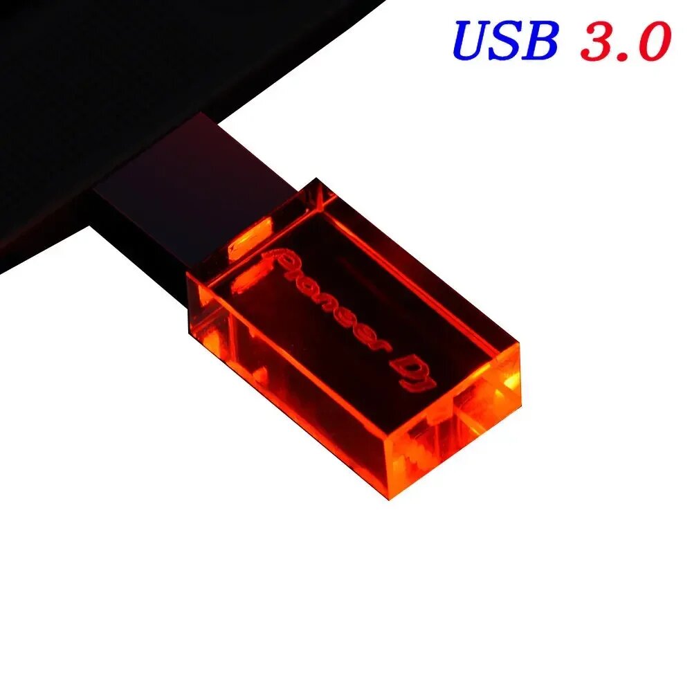 Pioneer DJ флешка 32GB, Red LED