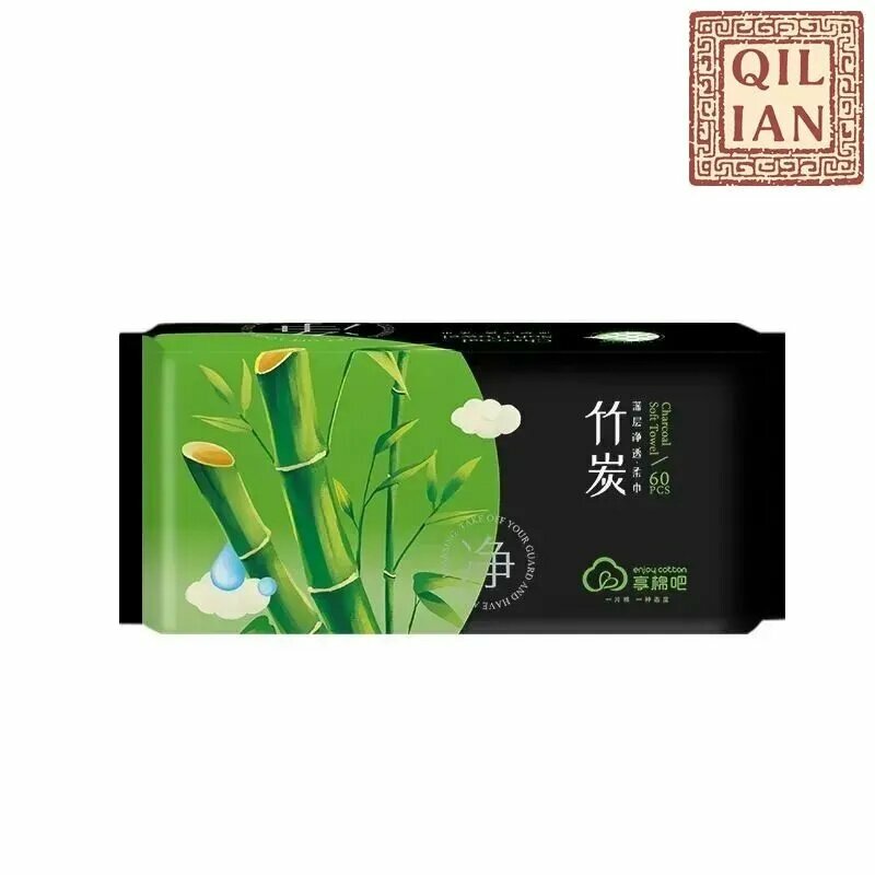 Детокс-салфетки одноразовые для лица, 60 шт