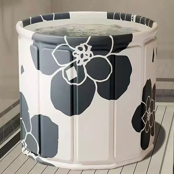 Складная ванна, ванна для взрослых и детей, утолщенный температурный режим, 70 см*65 см