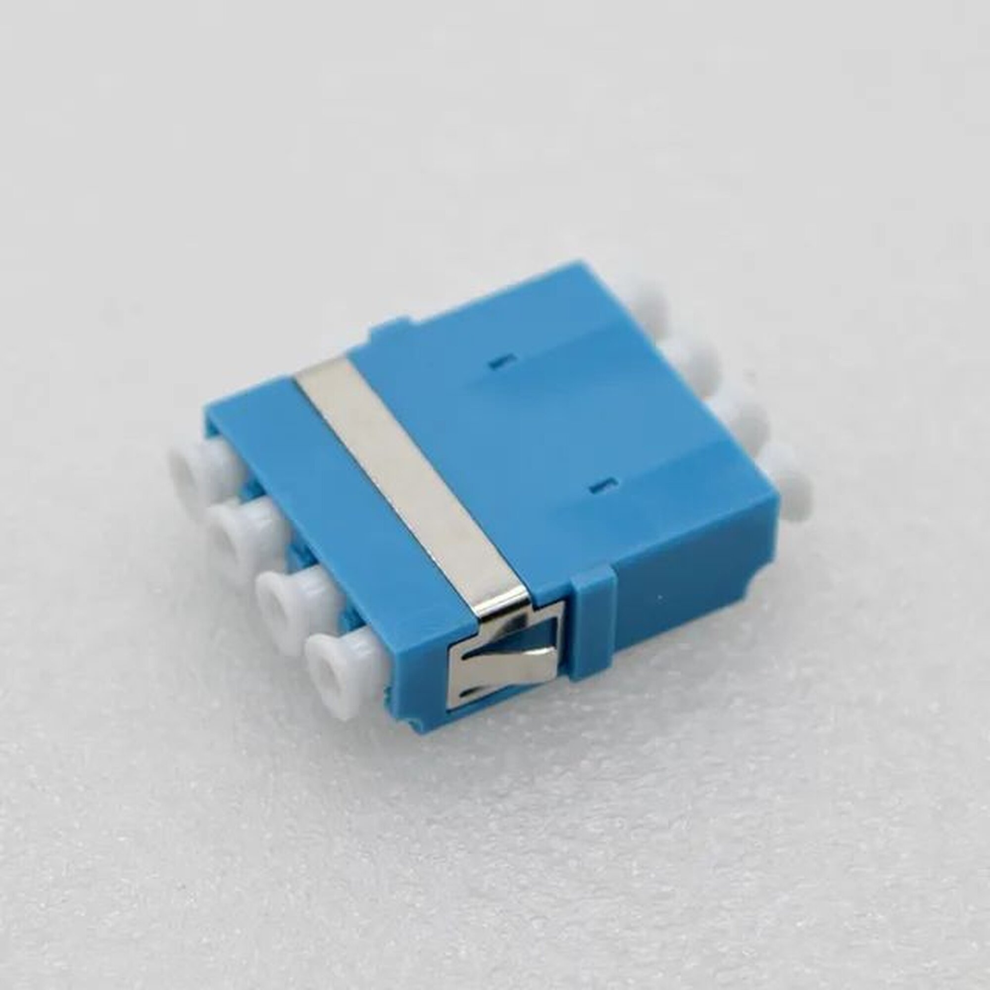 Соединительная муфта для 4 патч-кордов RJ45, пластик, цвет синий