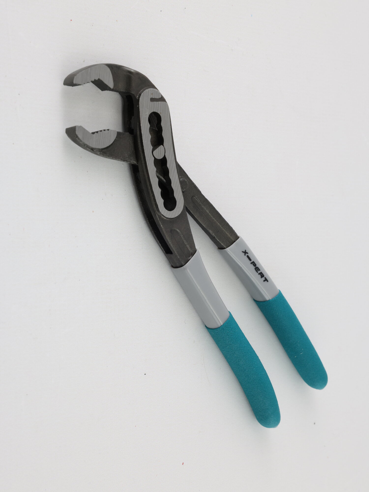 Клещи переставные X-PERT, 8" "Кобра", 180мм, прорезиненные ручки