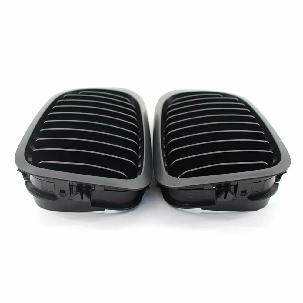 Решётка радиатора для BMW E46 купе и кабриолет 1999 2002 гг, матово-чёрная, ABS