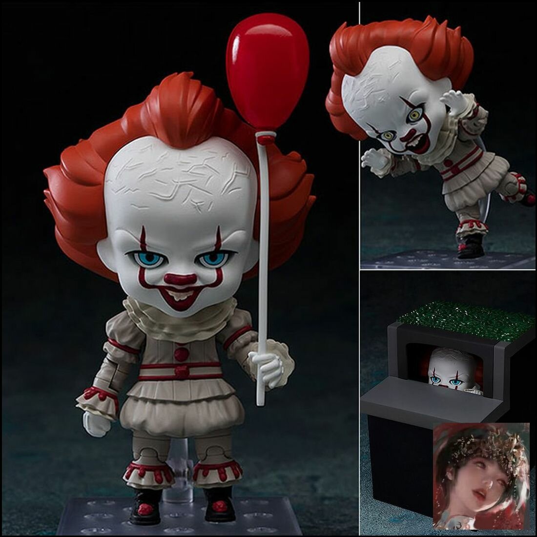 Фигурка Оно Пеннивайз / IT Pennywise Подарки для болельщиков 10 см