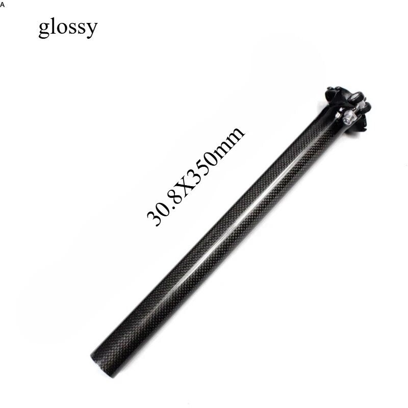 Карбоновый подседельный штырь 30.8x350 glossy