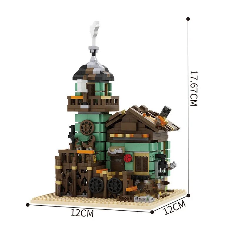 Конструктор RCDRIFT Рыбацкая хижина 17.67x12x12см