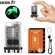 BORUIT V3 EDC Фонарь-прожектор 900 люмен Белый Светодиодный Миниатюрный Фонарик ...