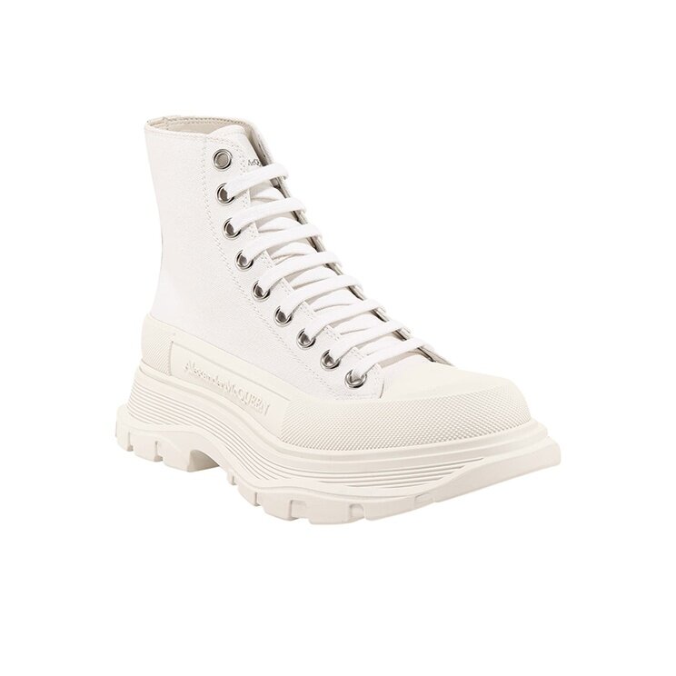 Туфли Alexander McQueen Tread Slick, размер EU 39,5 стопа (26.5CM), белый, — фото 1