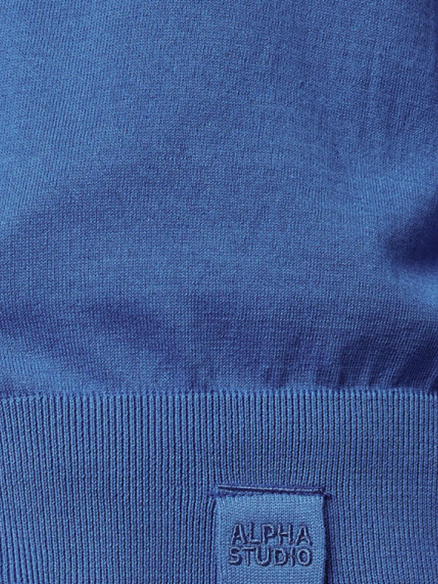 Кардиган Alpha Studio Button knitwear cardigan, размер 40, blue — фото 1
