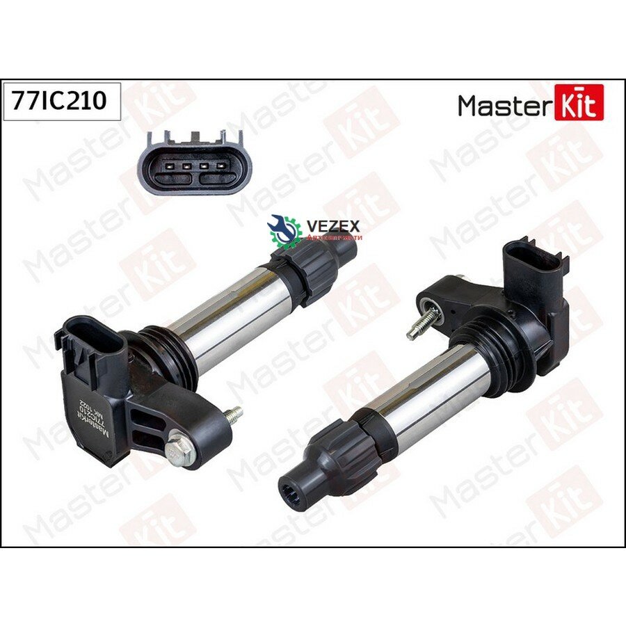 MASTERKIT 77IC210 Катушка зажигания CADILAC SRX, CHEVROLET CAPTIVA 77IC210