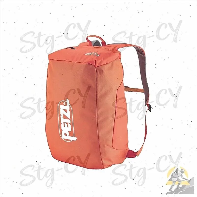 Petzl Рюкзак для скалолазания, прочный нейлоновый рюкзак, анатомические лямки, цвет: оранжевый, Китай