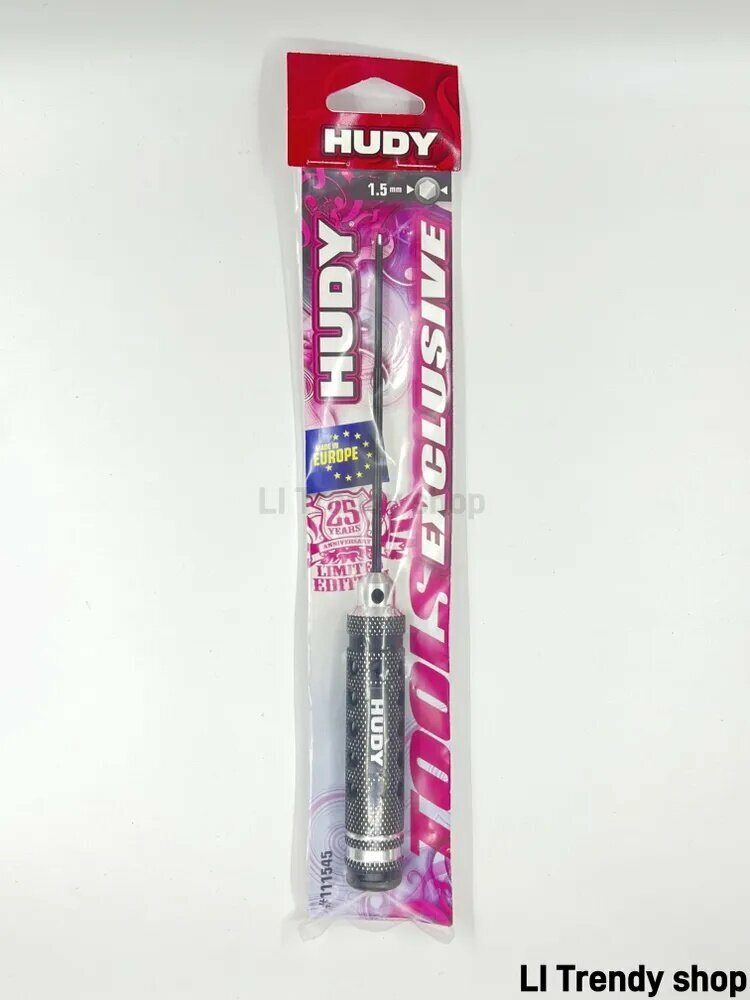 HUDY 25-я годовщина Легкий 1.5mm Шестигранная торцевая отвертка 111545