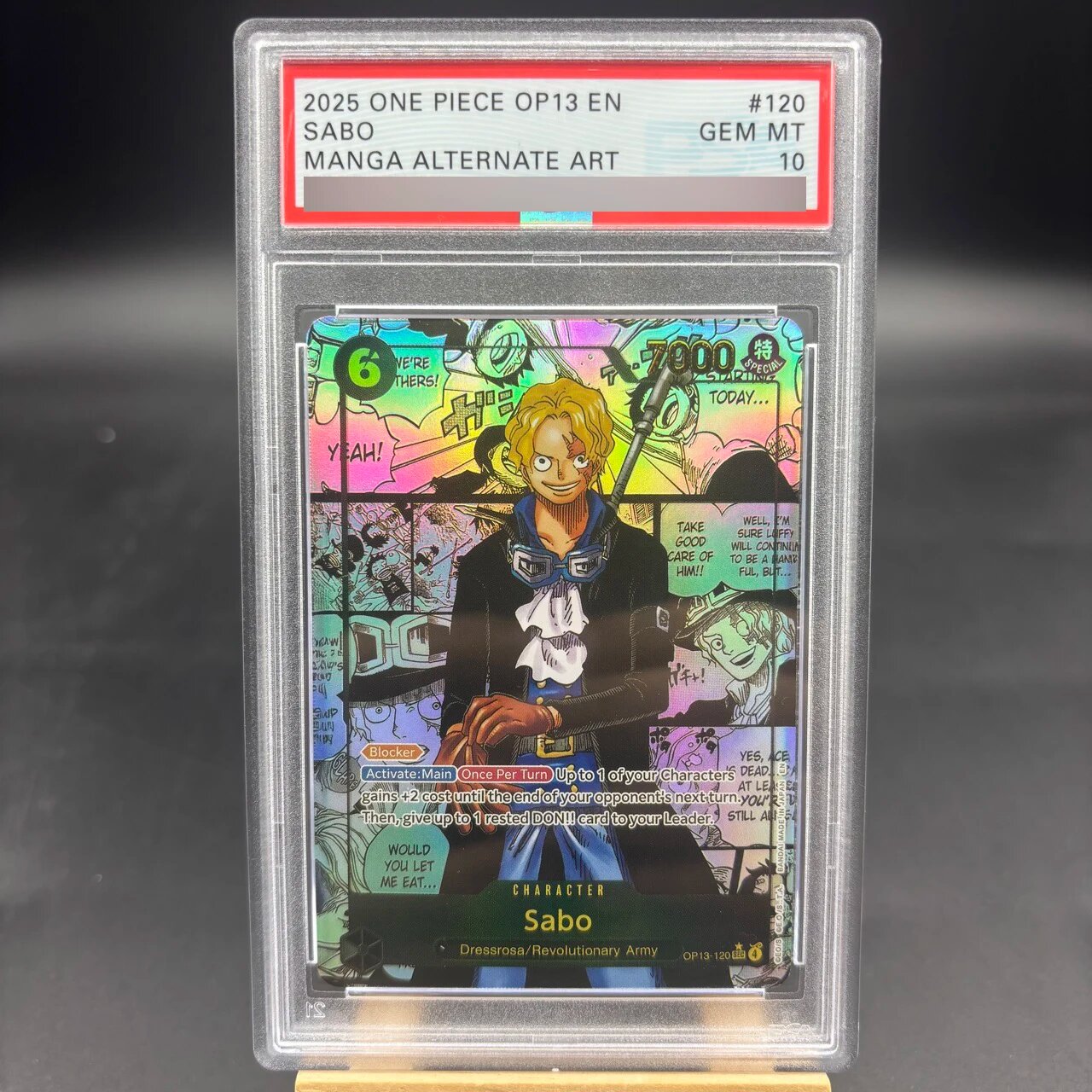One Piece OP13 Sabo Manga Alternate Art #120 English-21