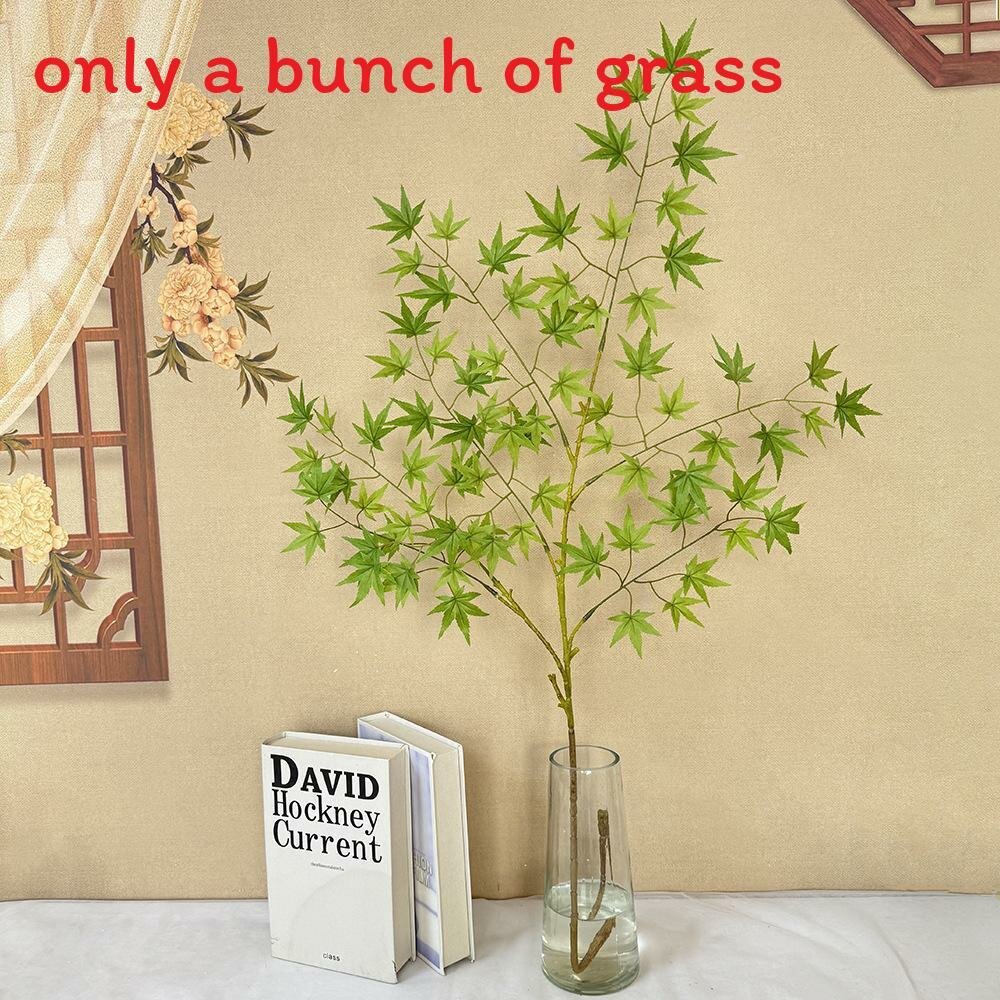 Outdoorgrade maple leaf tree for home interior and event setup, light green