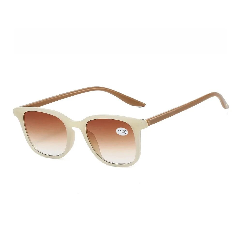 Солнцезащитные очки для чтения ERIKOLE, Beige Tea, +250