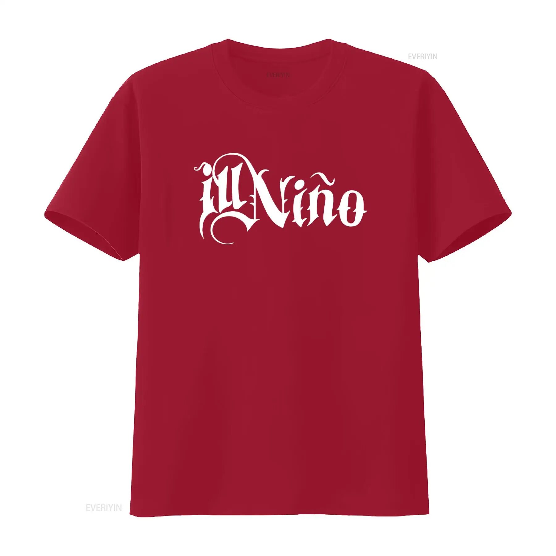 Футболка Ill Nino T5IM Готическая мужская хлопковая XXXL, Красный, Red