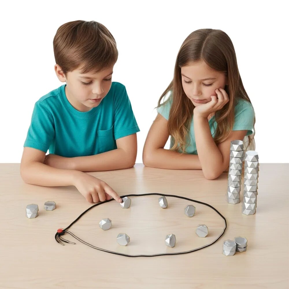 Магнитная настольная игра Шахматы для детей и взрослых, 20 фишек, компактная