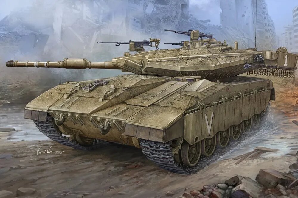 Комплект модели < < меркава > > Mk. IIID(ССК) цахал 82476 1/35 hobbyboss