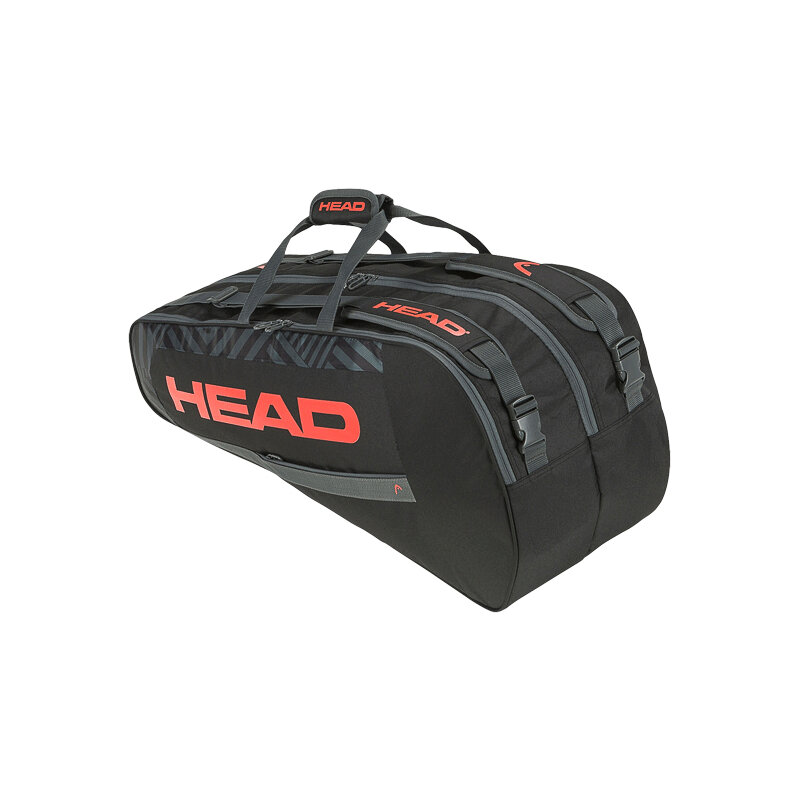 Сумка-чехол 4-6 ракеток HEAD Base Racquet Bag M, Black/Orange