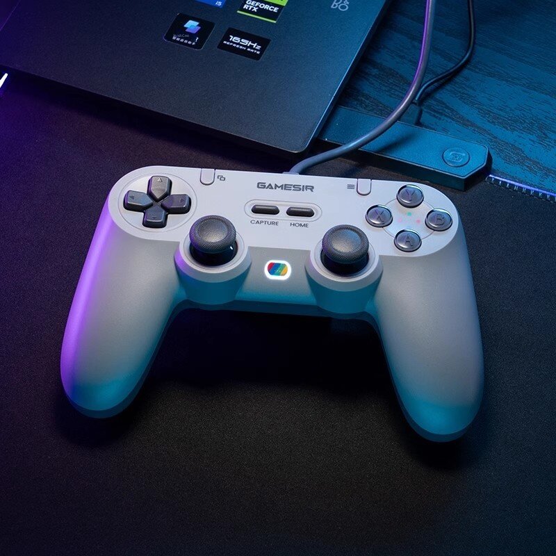 Игровой контроллер GameSir Fox T3 Lite, Проводной геймпад для ПК и Nintendo Switch, USB-C, Эргономичный дизайн