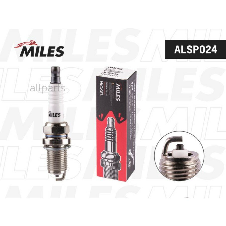 MILES ALSP024 Свеча зажигания BKR5EYA-11