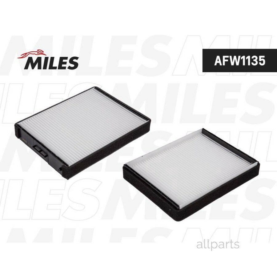 MILES AFW1135 Фильтр салона HYUNDAI SANTA FE/KIA SORENTO 00-