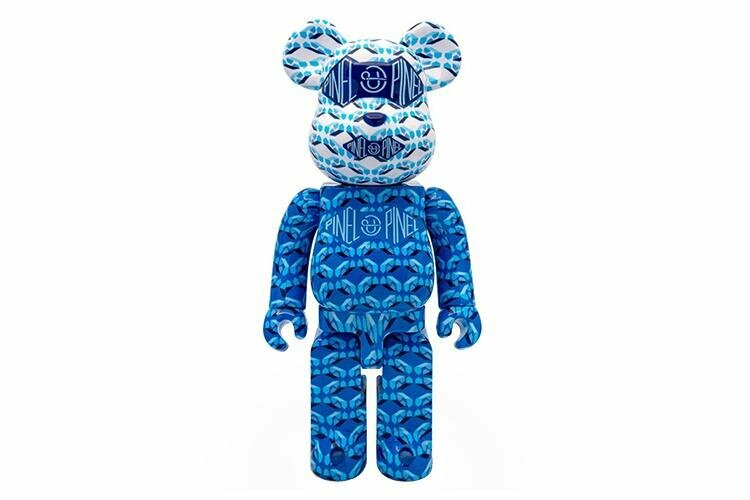 BE@RBRICK x PINEL ET PINEL 100% 400% MACAU 2019 Macau Limited, Blue Trendy Figures 13357537