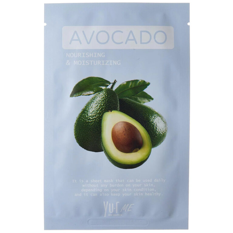 Yu.R Me Avocado Sheet Mask Маска Южная Корея 25 мл