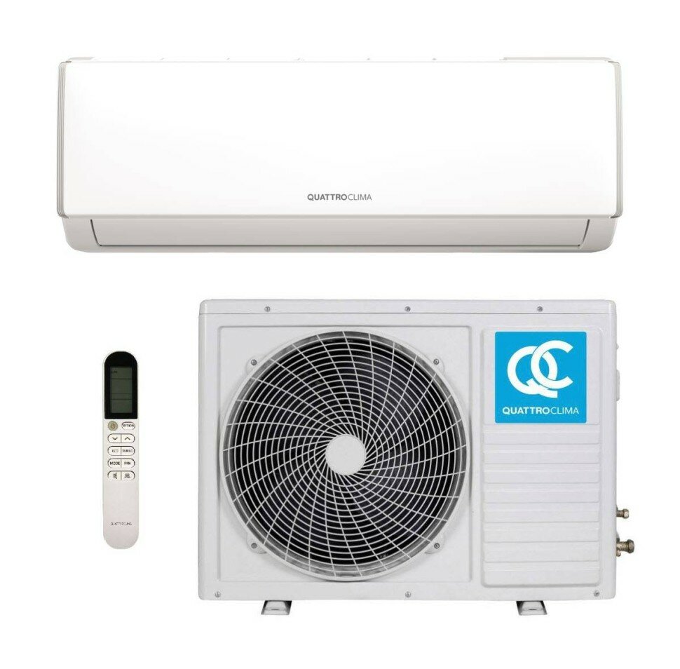 Не инверторная сплит-система QuattroClima Bergamo QV-BE09WD/QN-BE09WD на 25 кв. м