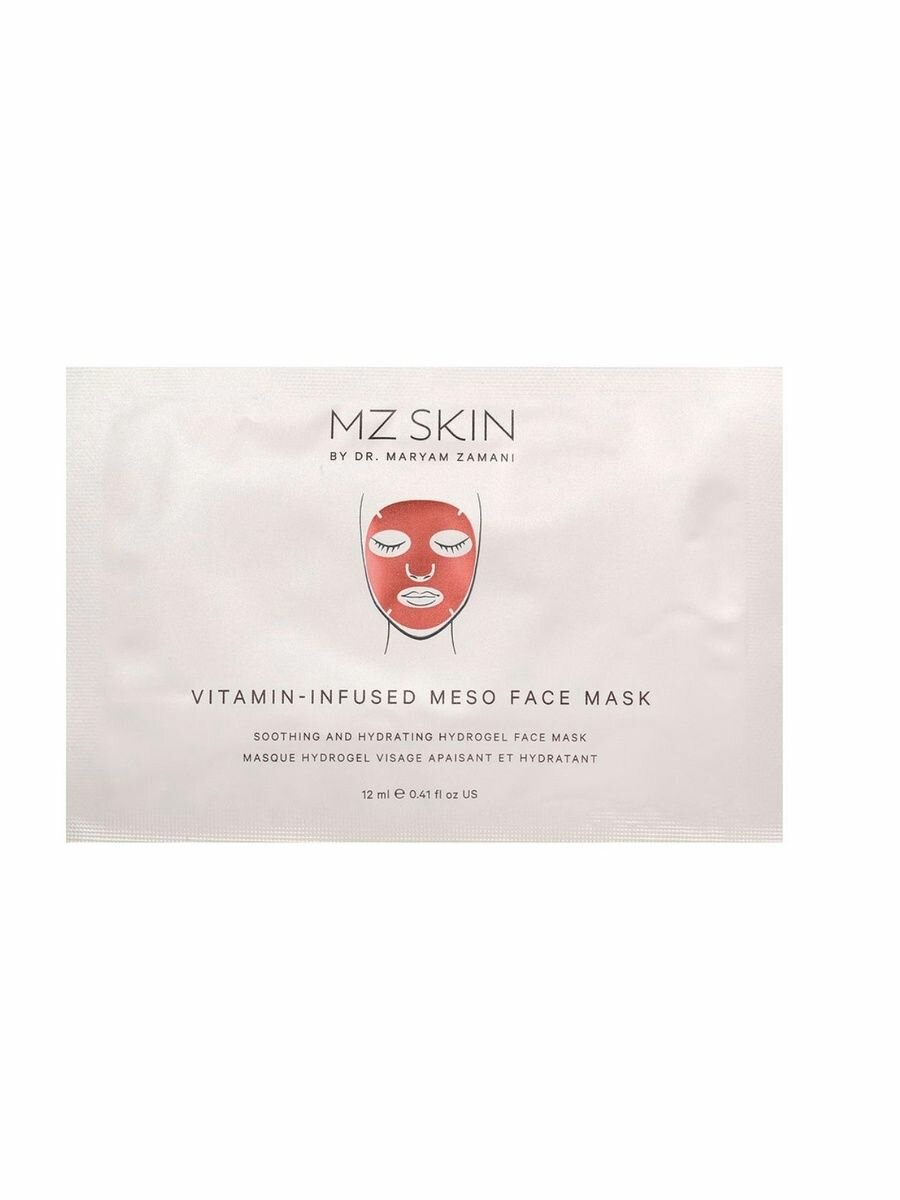 MZ SKIN Гидрогелевая маска для лица Vitamin-Infused Meso Face Mask 1