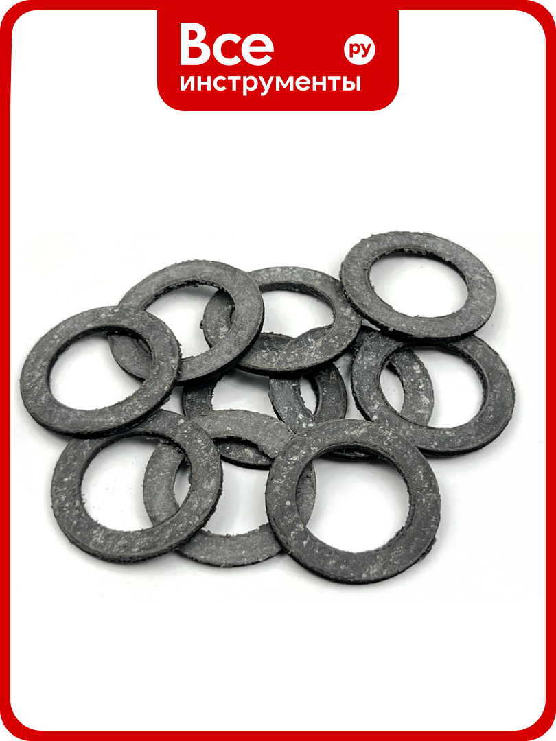 Набор паронитовых прокладок Профитт 1 1/4", 24х37 мм, 10 шт. 9273026