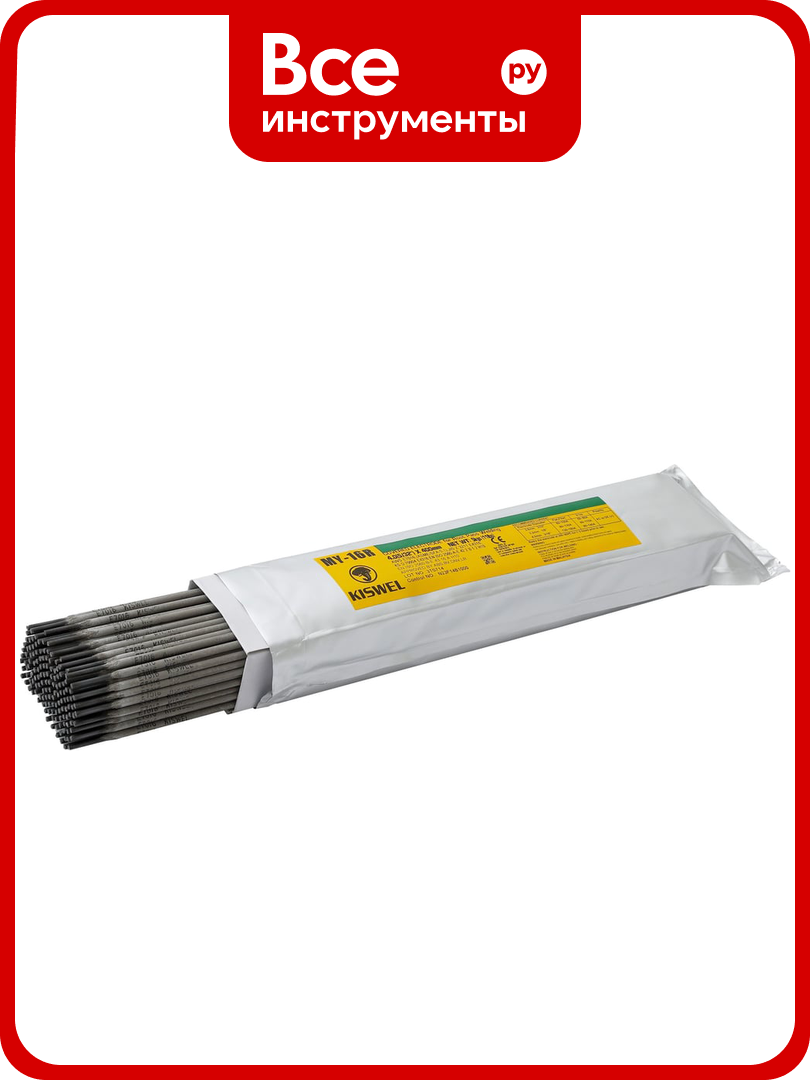 Электроды сварочные KISWEL MY-16R 4.0 мм, 5 кг KISWEL К018051