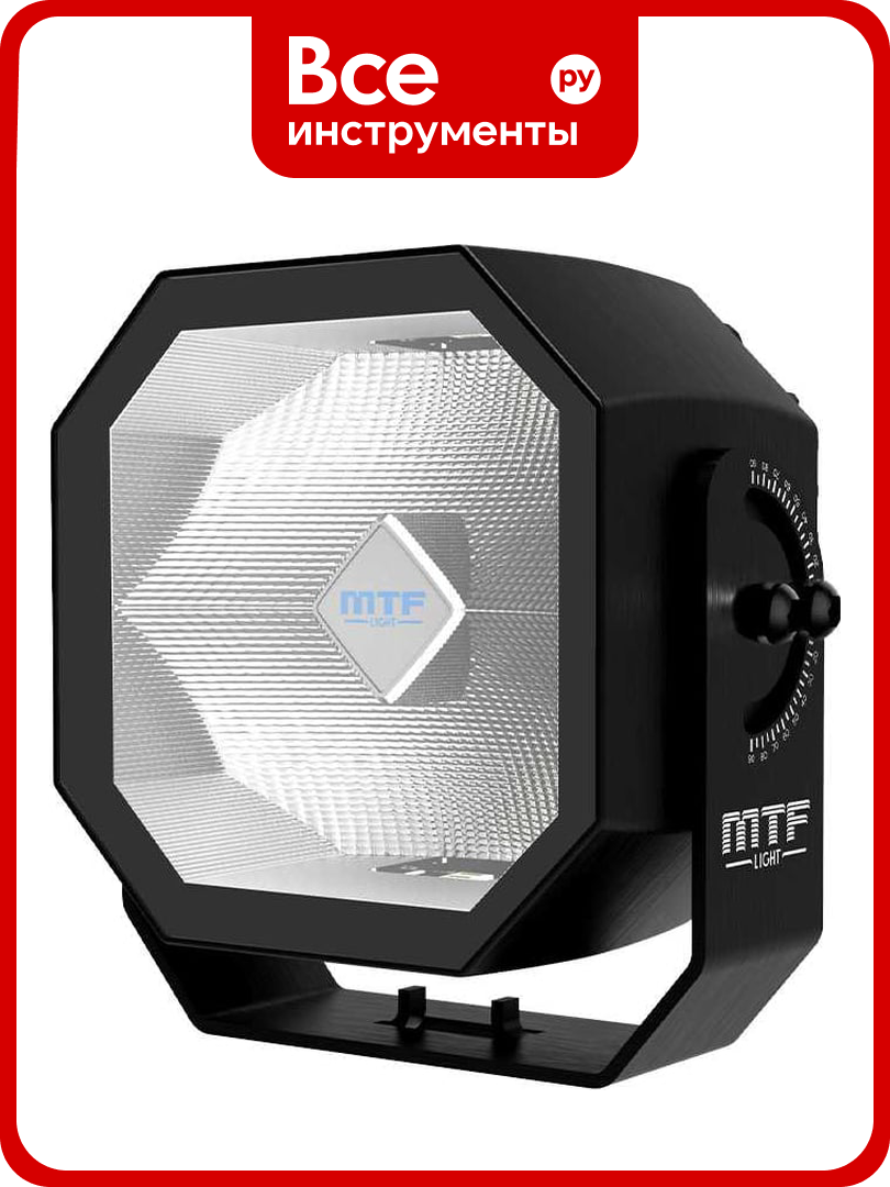 Прожектор светодиодный MTF LIGHT GEXALUX 9-32В, 60ВТ, 6500К, 4500ЛМ PG60