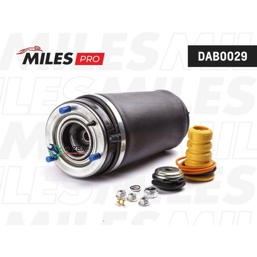 MILES DAB0029 Пневмобаллон передний правый (серия PRO) Land Rover Range Rover L322 03-12 DAB0029